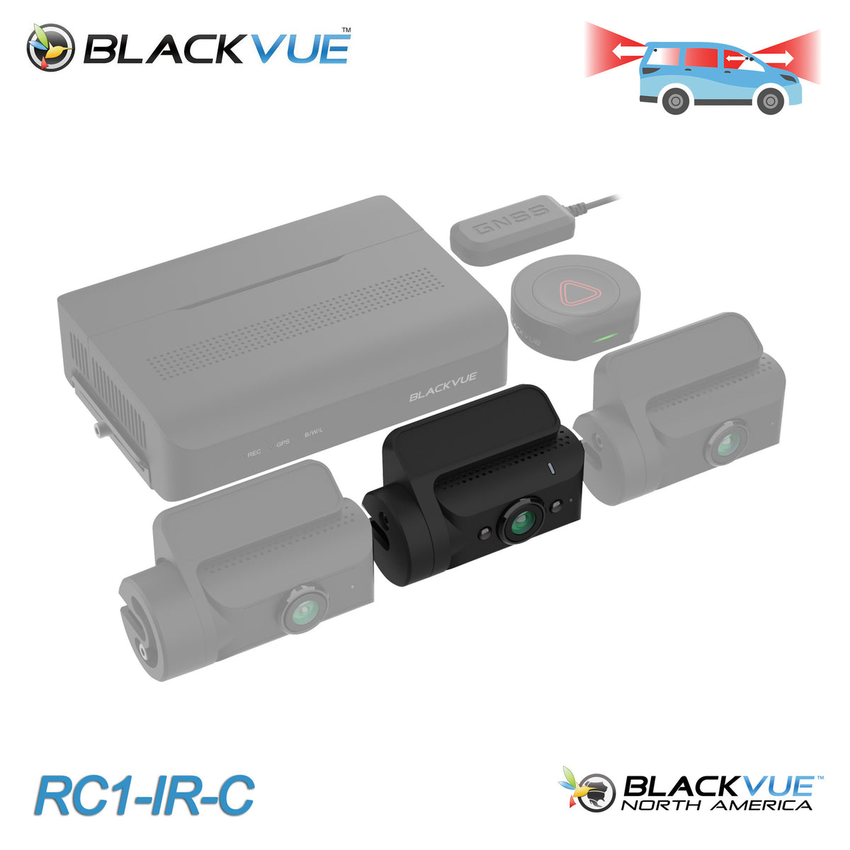 Shop BlackVue DR770X BOX Interior IR Camera | RC1-IR-C – BlackVue North ...
